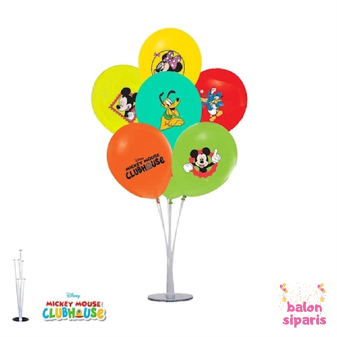 Mickey Mouse Balon Standı - balonsiparis.com