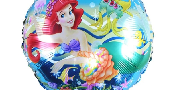 Deniz Kızı Folyo Balon 45 cm - balonsiparis.com