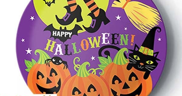 Cadılar Bayramı Tabak Halloween (8 Adet) - balonsiparis.com Cadılar Bayramı Tabak Halloween (8 Adet) - balonsiparis.com