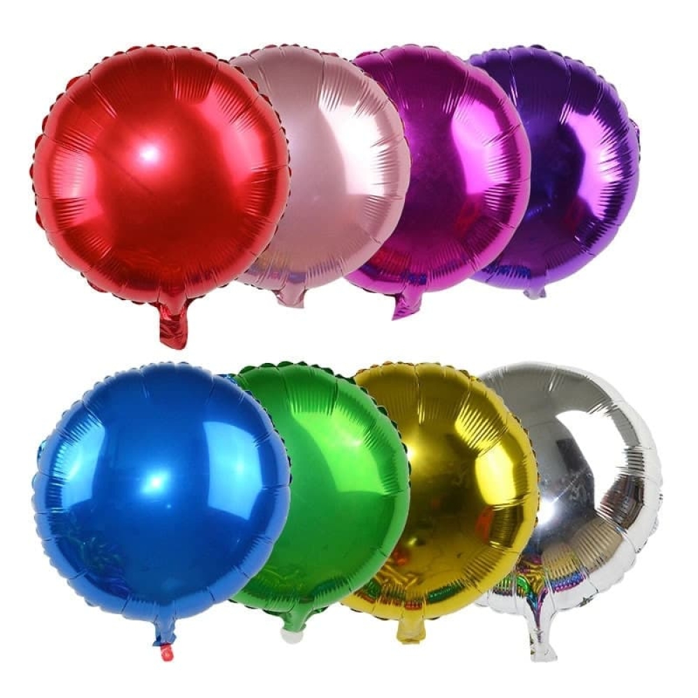 Yuvarlak Folyo Uçan Balon 45 cm – Helyumlu, Aynı Gün Teslimat ...
